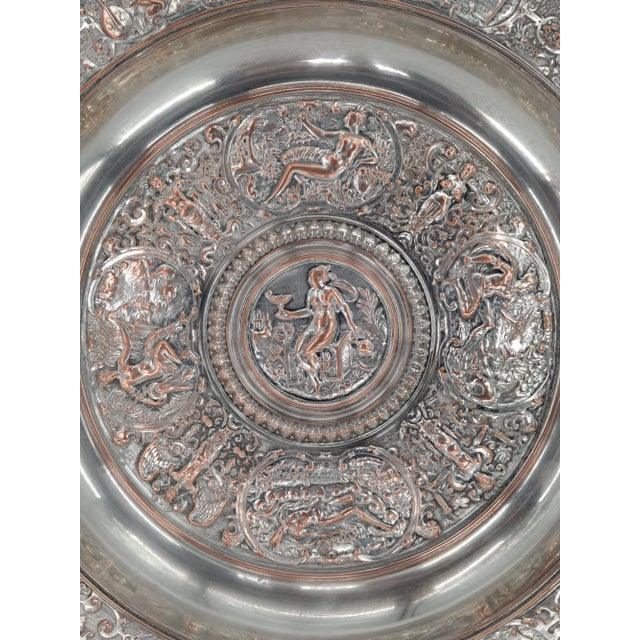 Victorian Eckington Electrotype Charger Plate | Chairish