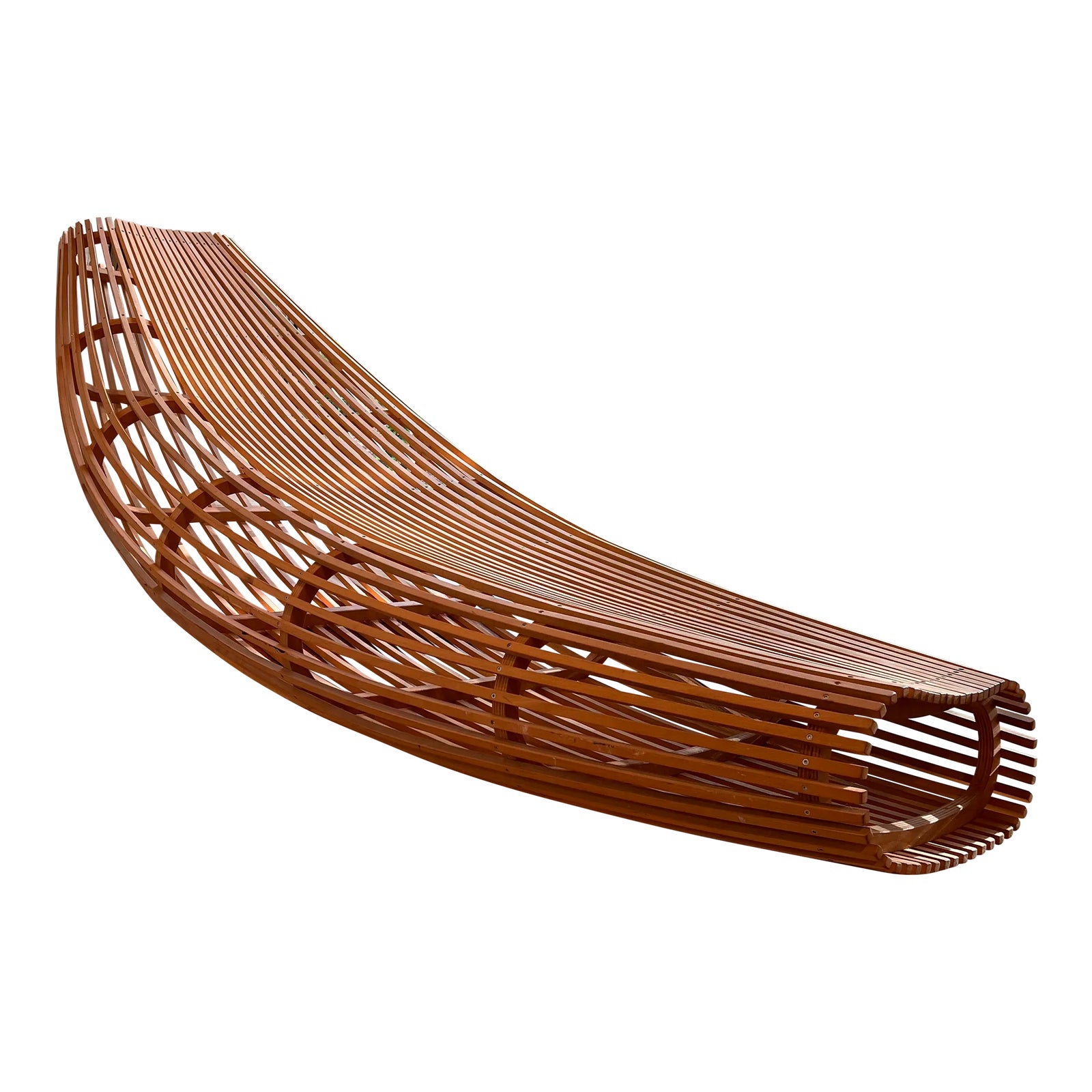 David Trubridge Body Raft 2000 Chaise for Cappellini, Italy | Chairish