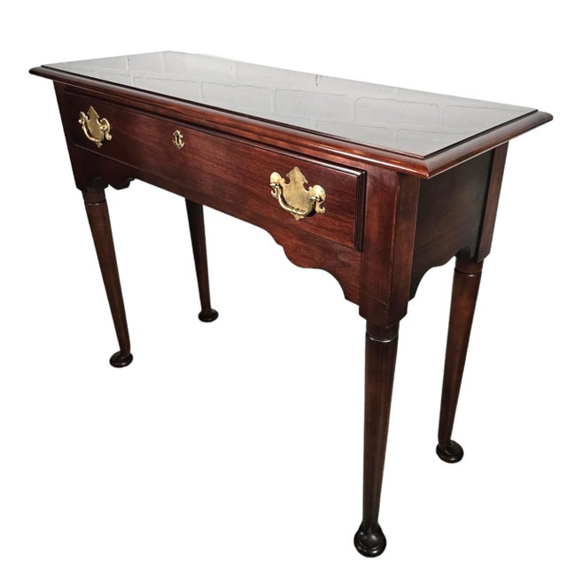 Statton Americana Colonial Console Table Sofa Table 37" | Chairish