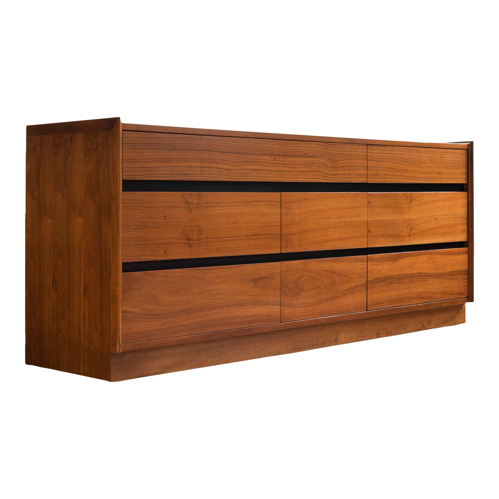 1960s Vintage Mid Century Modern Dillingham Esprit 9 Drawer Dresser ...