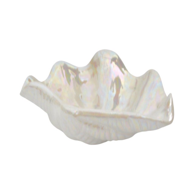 Ashtray, Ceramic Shell Bowl Shorter & Son, England, 1970s. | Chairish