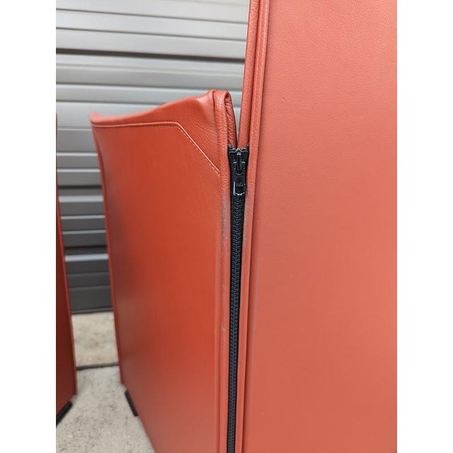 Late 20th Century 401 Break Arm Chairs by Mario Bellini for Cassina in ...