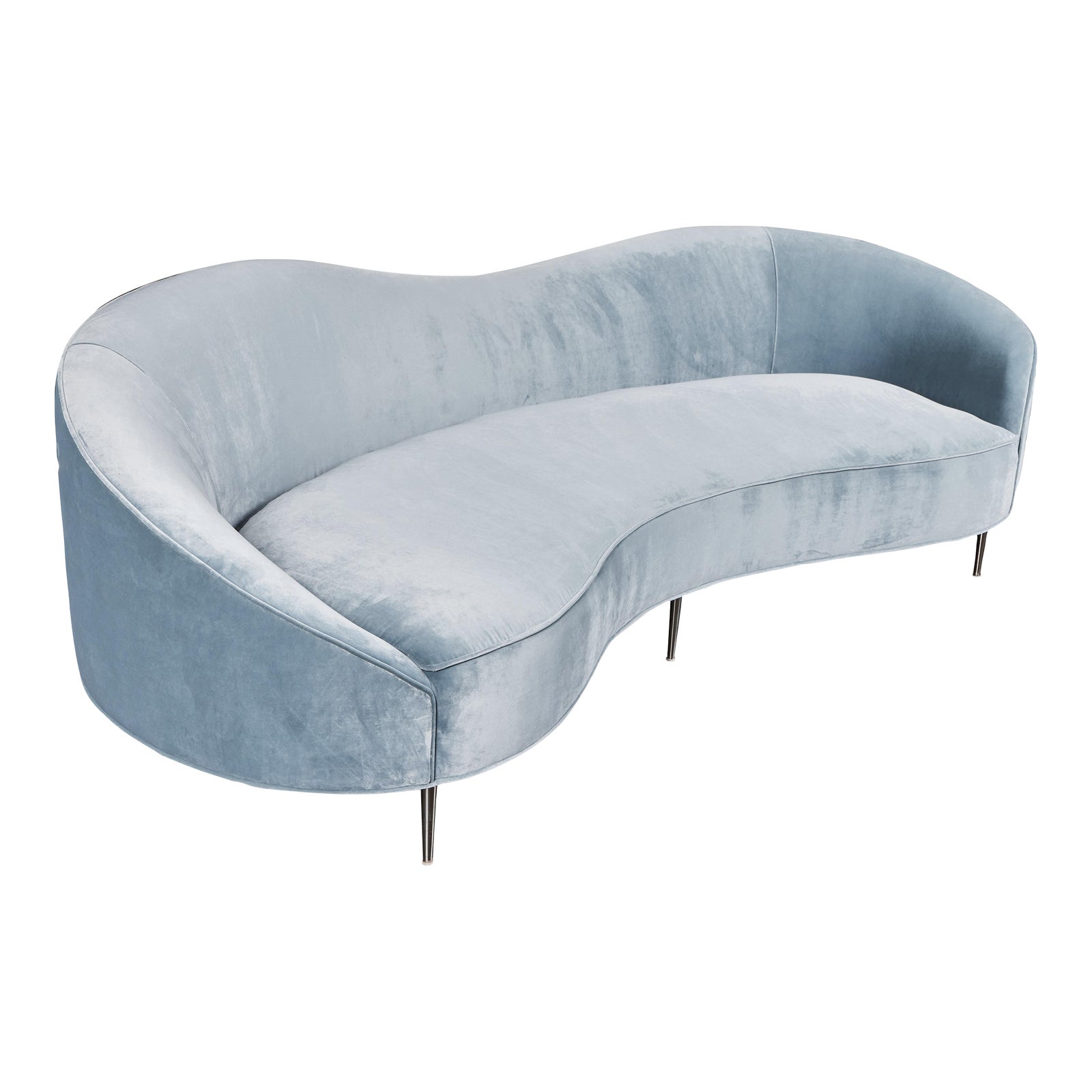 Serpentine Sofa | Chairish