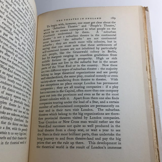 1936 England the Unknown Isle Book | Chairish