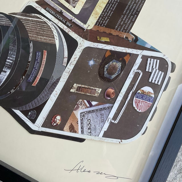 Vintage Boho Original Paper Camera Collage | Chairish