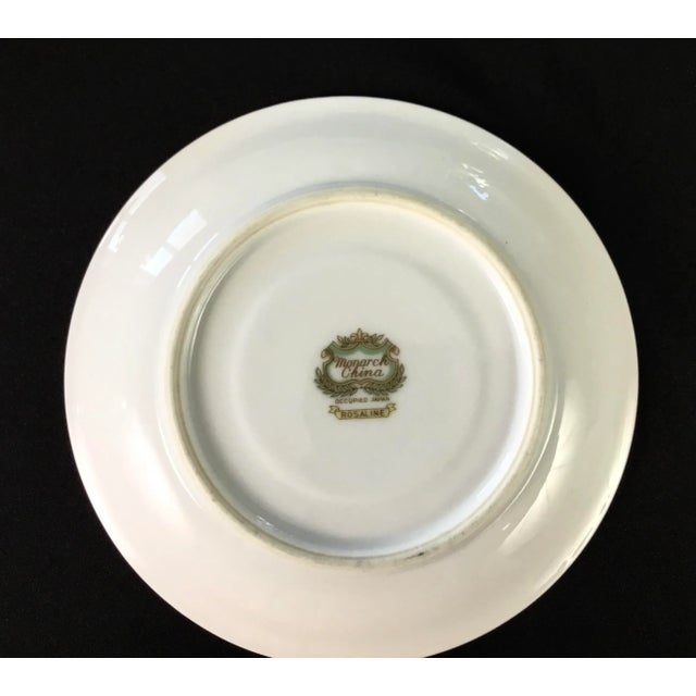 1940s Monarch China Rosaline Pattern Porcelain Tea Set - 15 Pieces ...