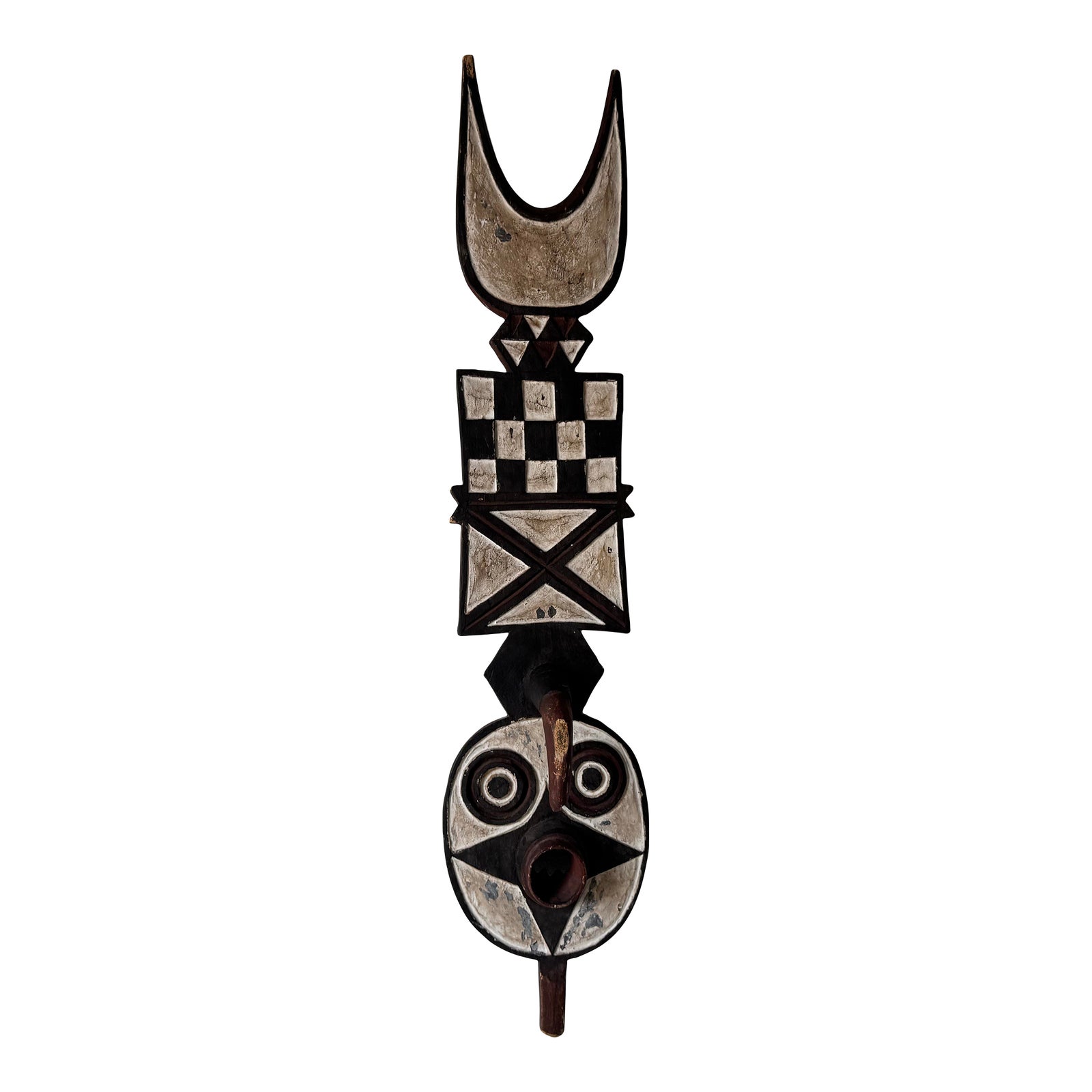 Vintage African Bobo Buni Plank Mask – Burkina Faso/ Wall Sculpture ...