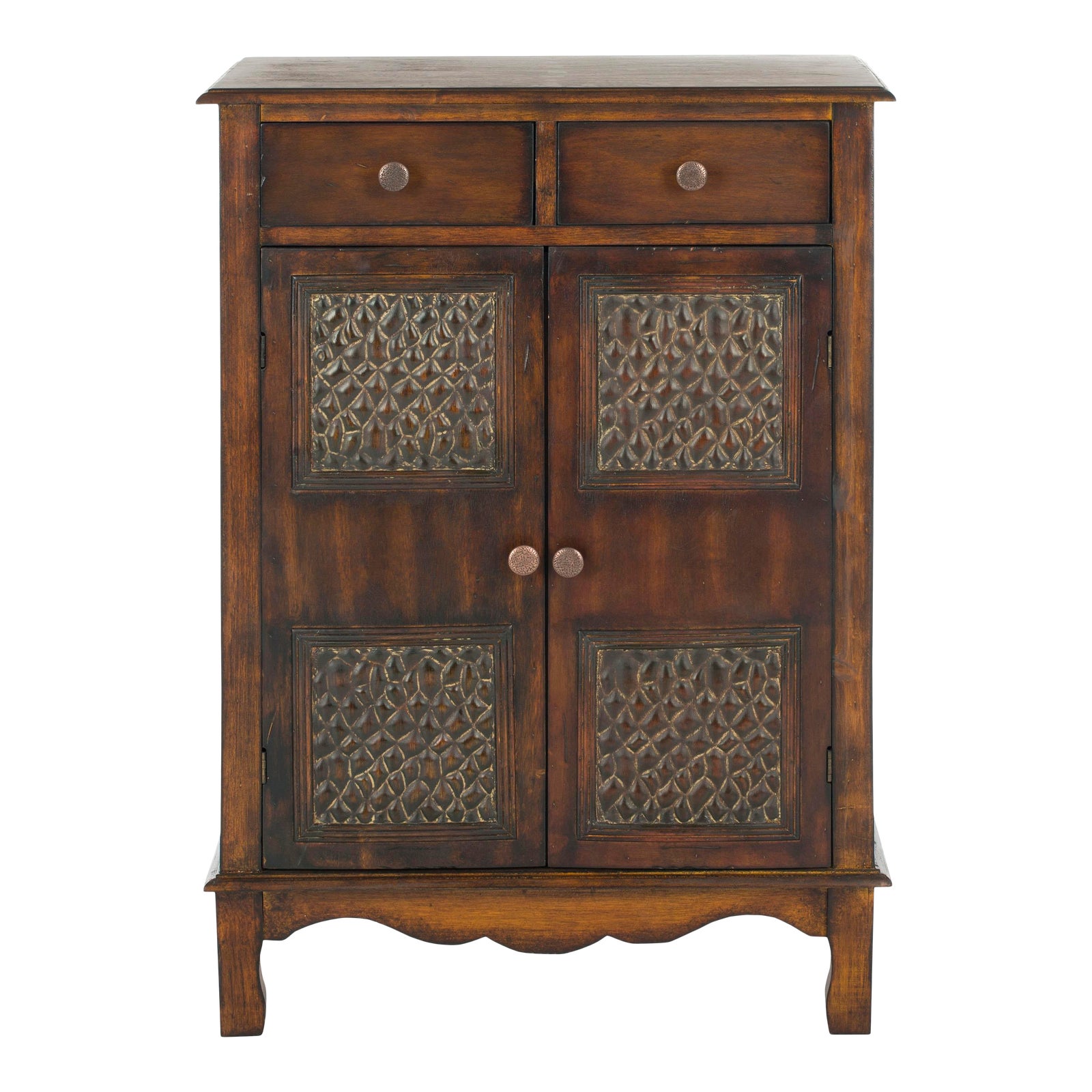 Storage Chest in Dark Brown | Chairish