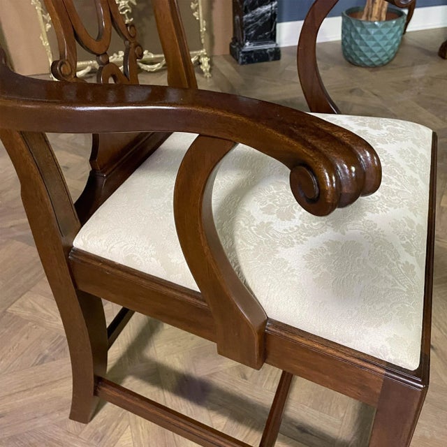 1970s Set of 10 Henkel Harris Vintage Dining Chairs | Chairish