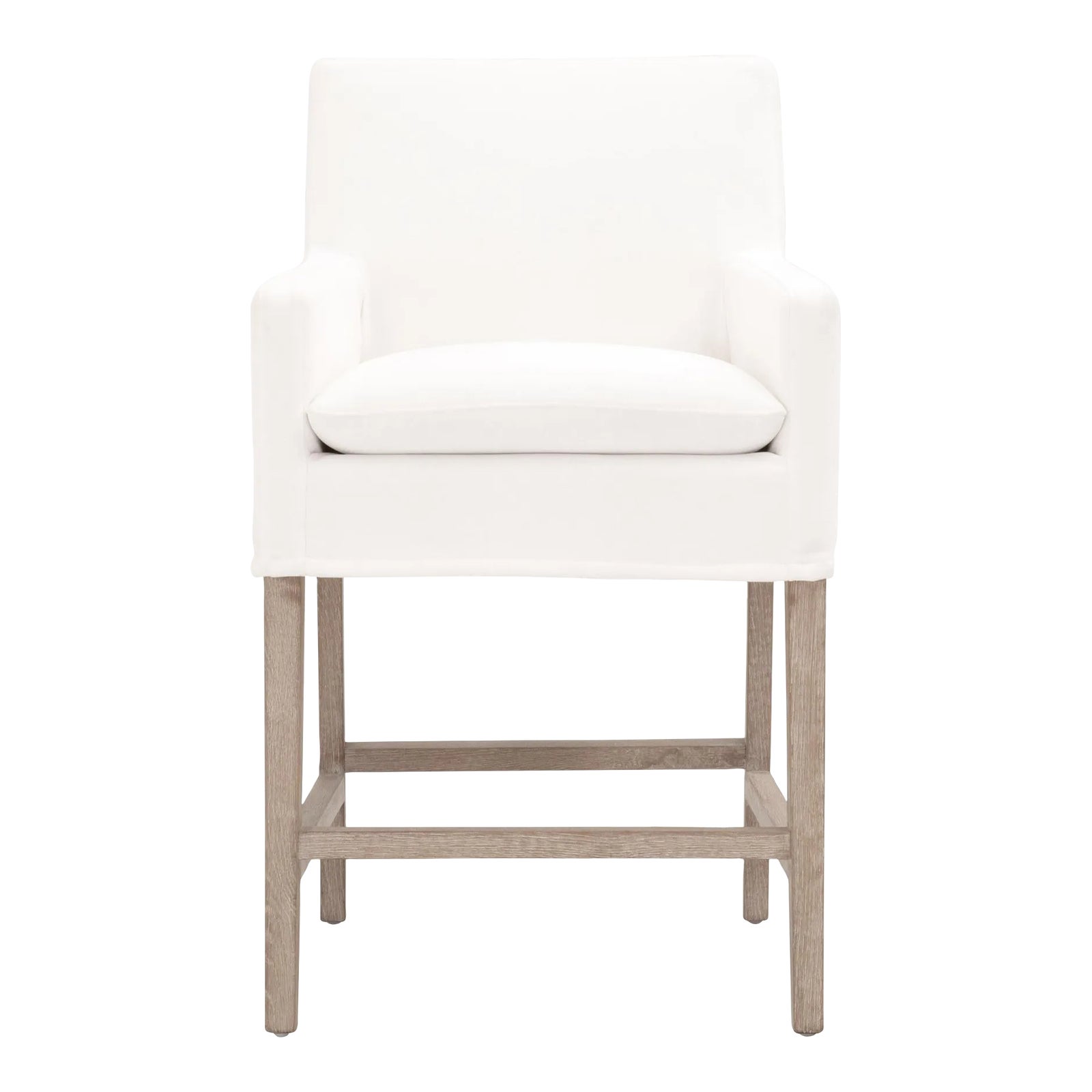 Drake Slipcover Counter Stool | Chairish