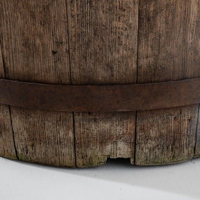 19th Century European Wooden Bucket | Chairish