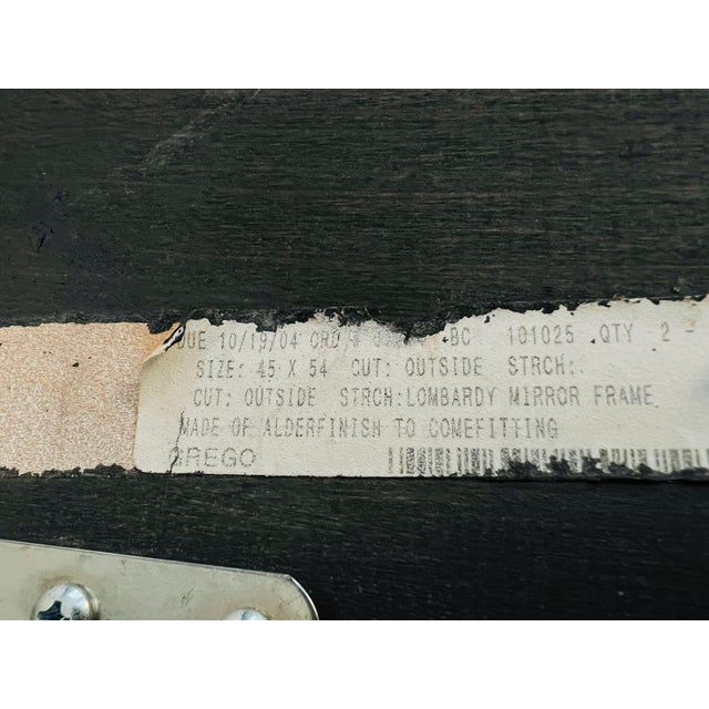 Gregorius Pineo Hand Carved "Lombardy" Mirror | Chairish