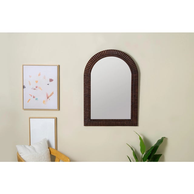 Meredith Arch Wall Mirror | Chairish