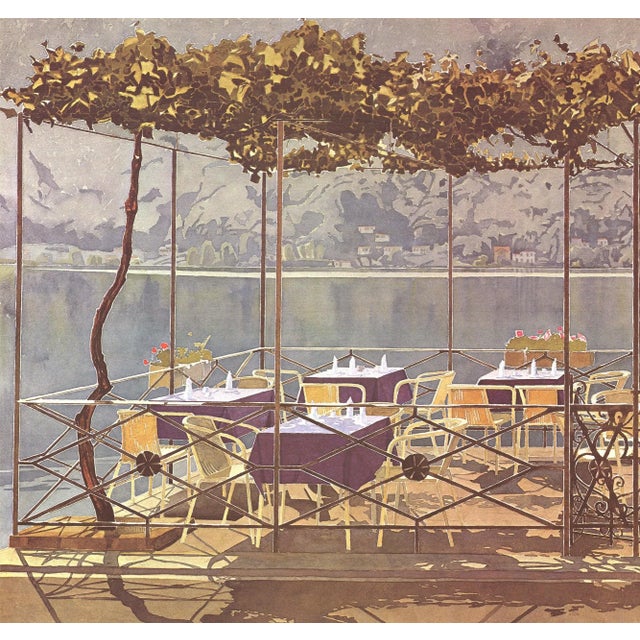 1984 David Lingwood 'Spring 1984' Contemporary Offset Lithograph | Chairish