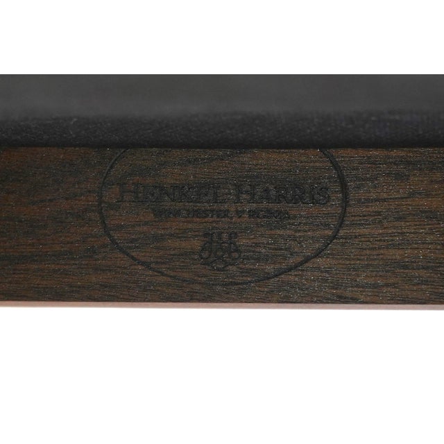 Set of 10 Henkel Harris Model 115 Mahogany Dining Room Chairs | Chairish