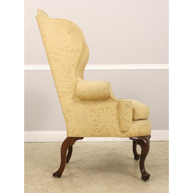 Kittinger Colonial Williamsburg Cw-163 Mahogany Wing Chair | Chairish