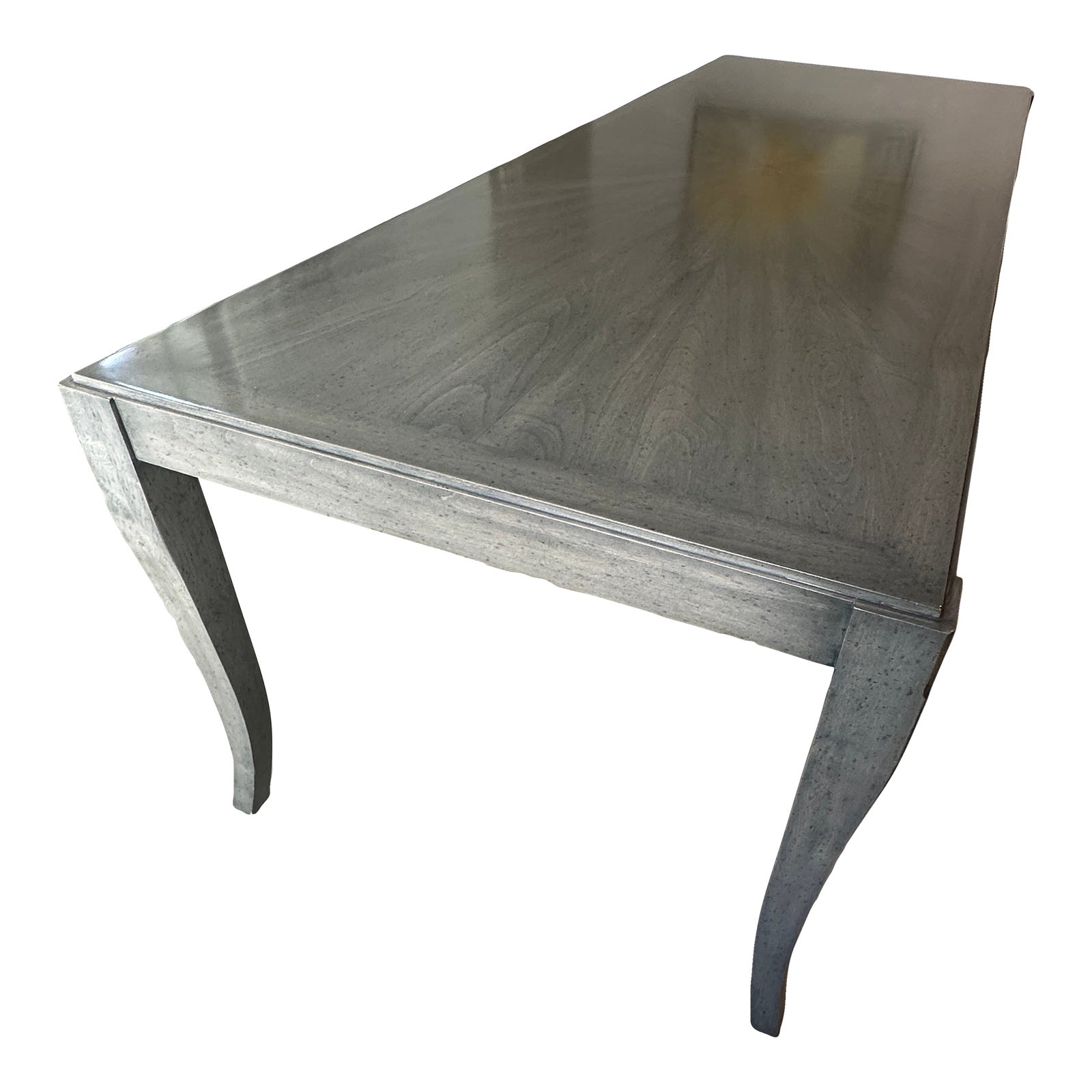 Gray Modern Bausman & Co Dining Table | Chairish