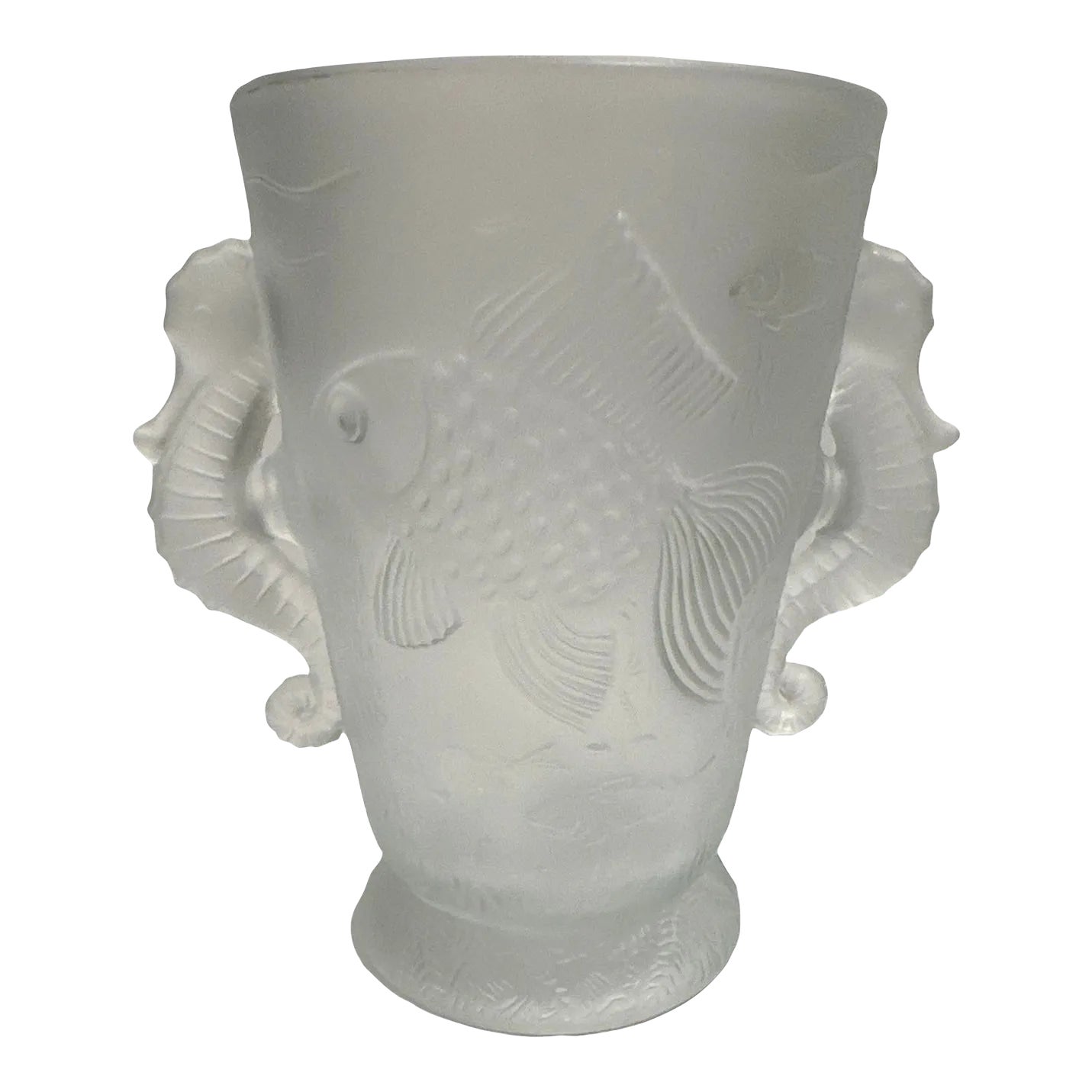 Vintage Barolac Josef Inwald Seahorse Vase | Chairish