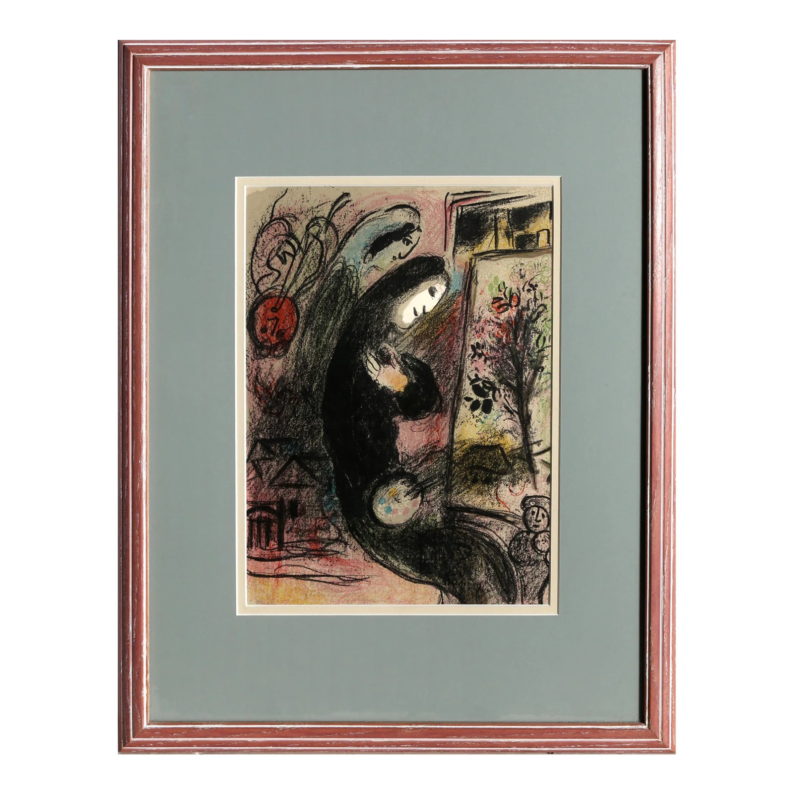 Inspiration, Marc Chagall Lithograph | Chairish