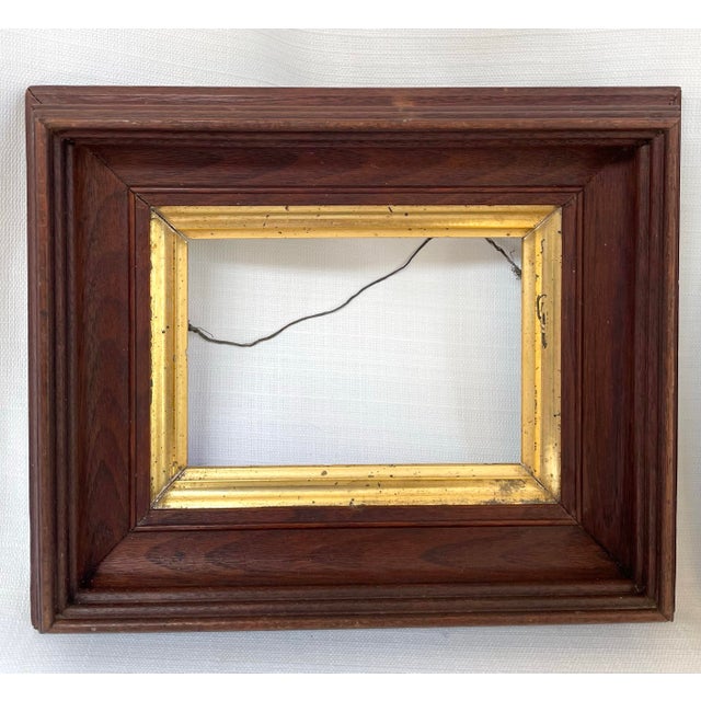 Vintage Rustic Wood Frames - a Pair | Chairish