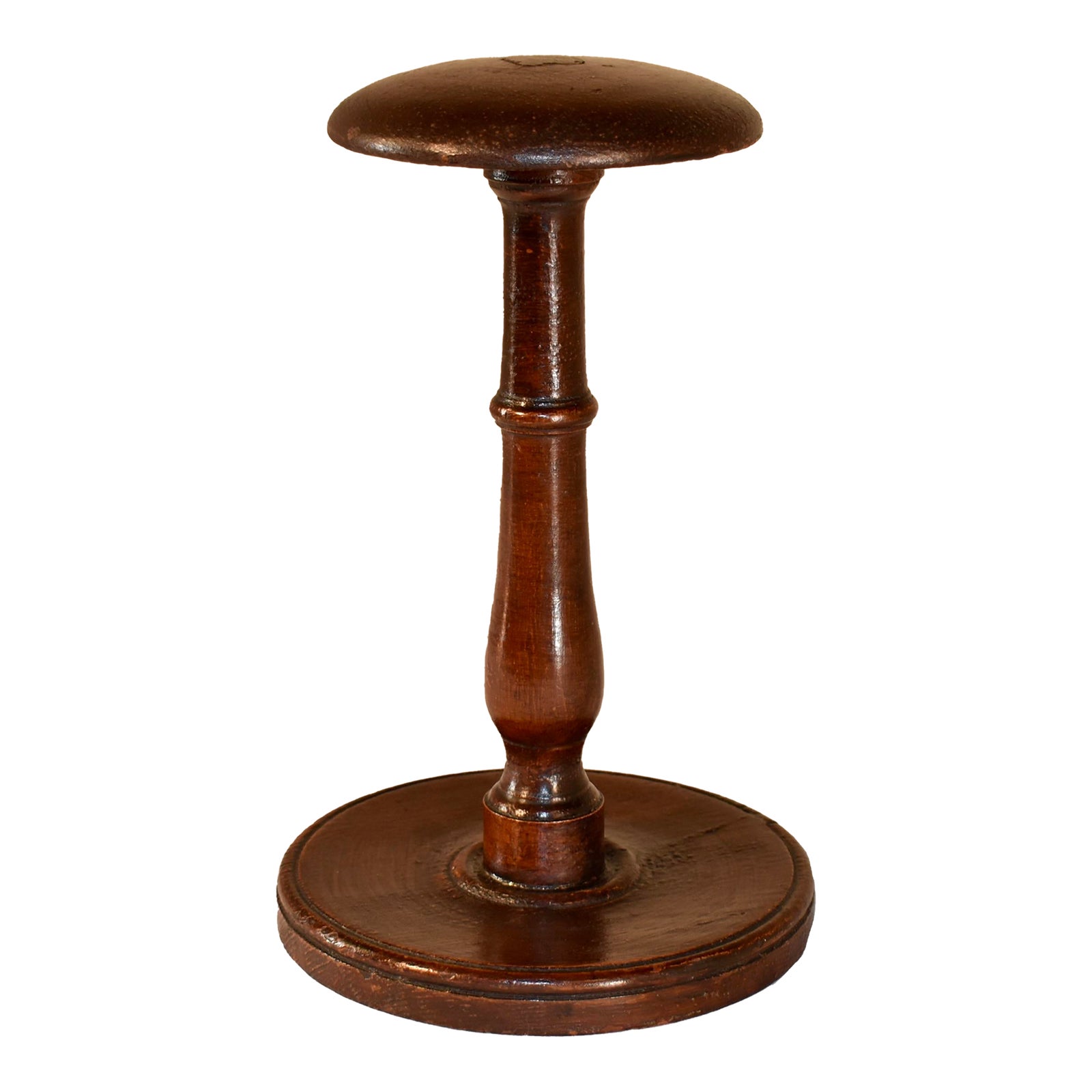 19th Century English Oak Hat Stand | Chairish