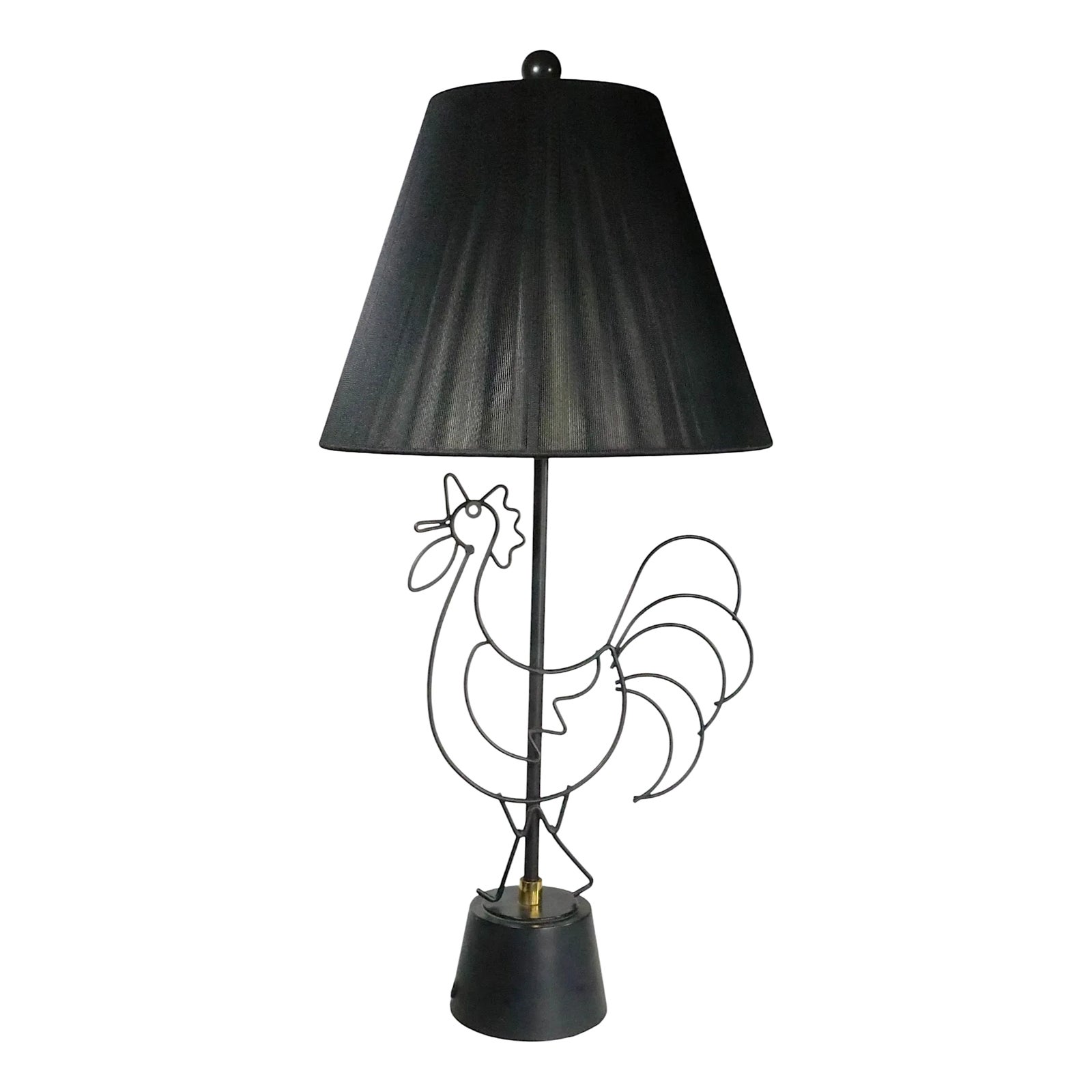 Mid Century Wire Rooster Attributed To Fredrick Weinberg | Chairish