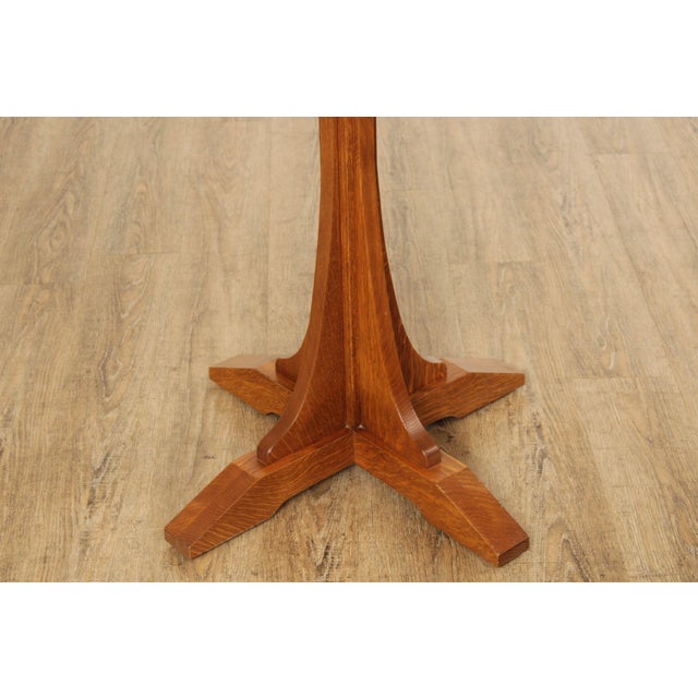 Stickley Mission Collection Oak Single Costumer Coat or Hat Rack | Chairish
