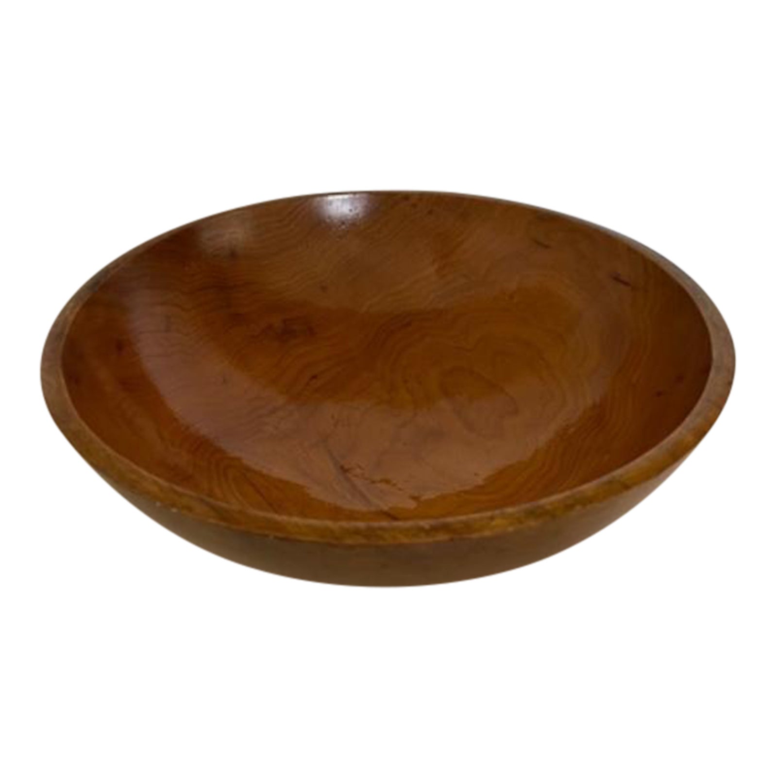 Great Big Wooden Bowl Made in Vermont, Vintage | Chairish