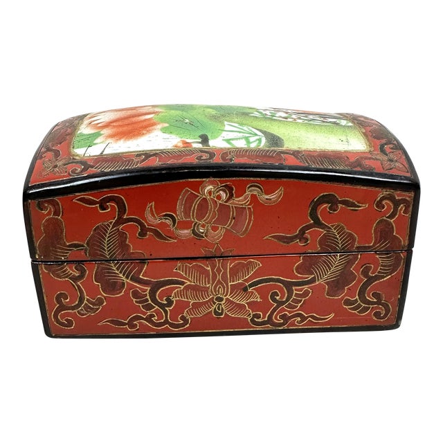 Asian Trinket Box | Chairish