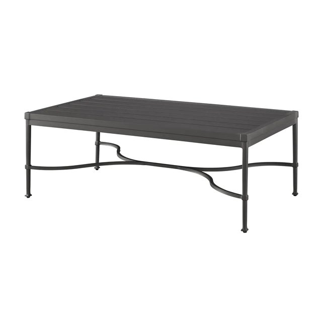 Contemporary Seneca Wood Cocktail Table | Chairish