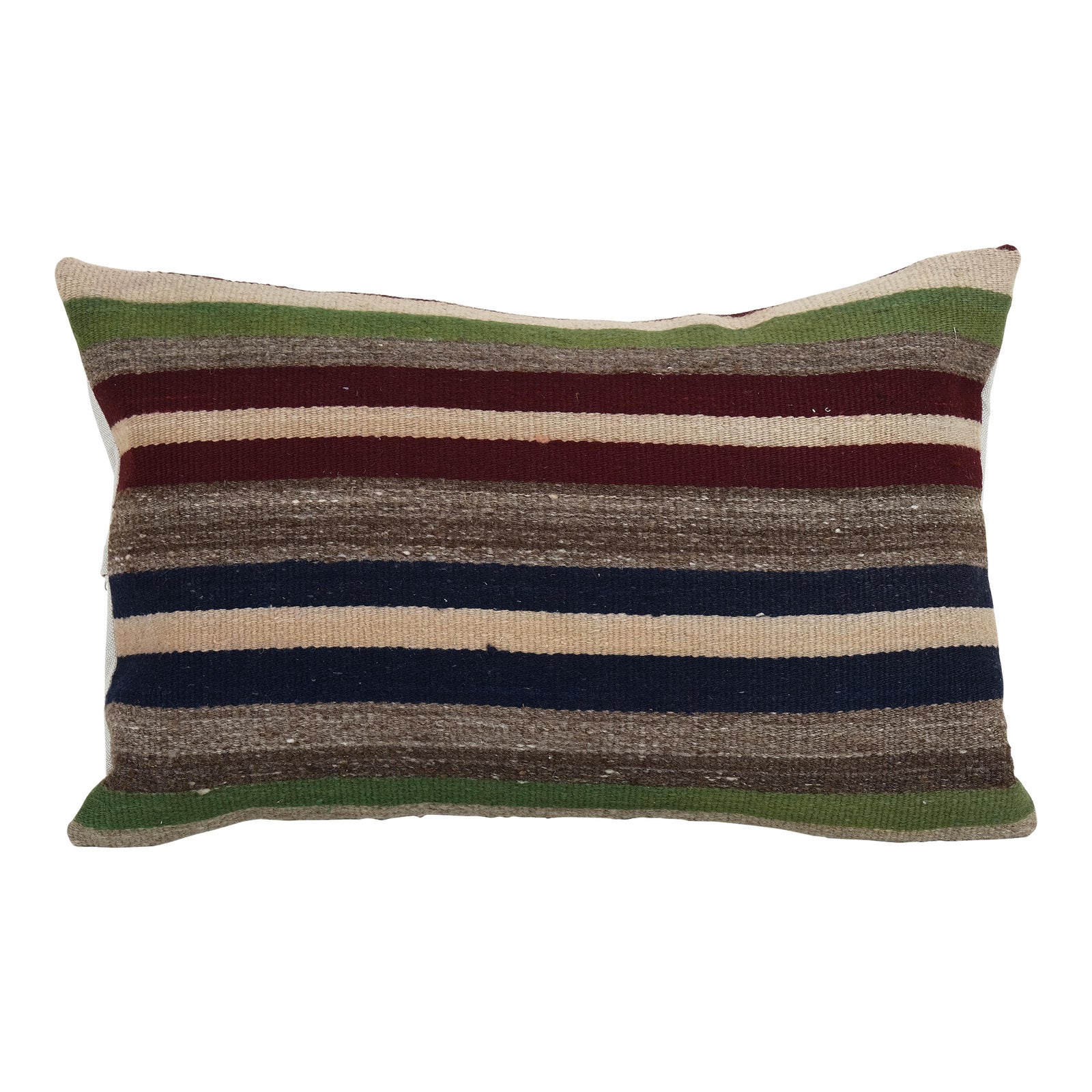 Turkish Striped Cushion Cover | Chairish