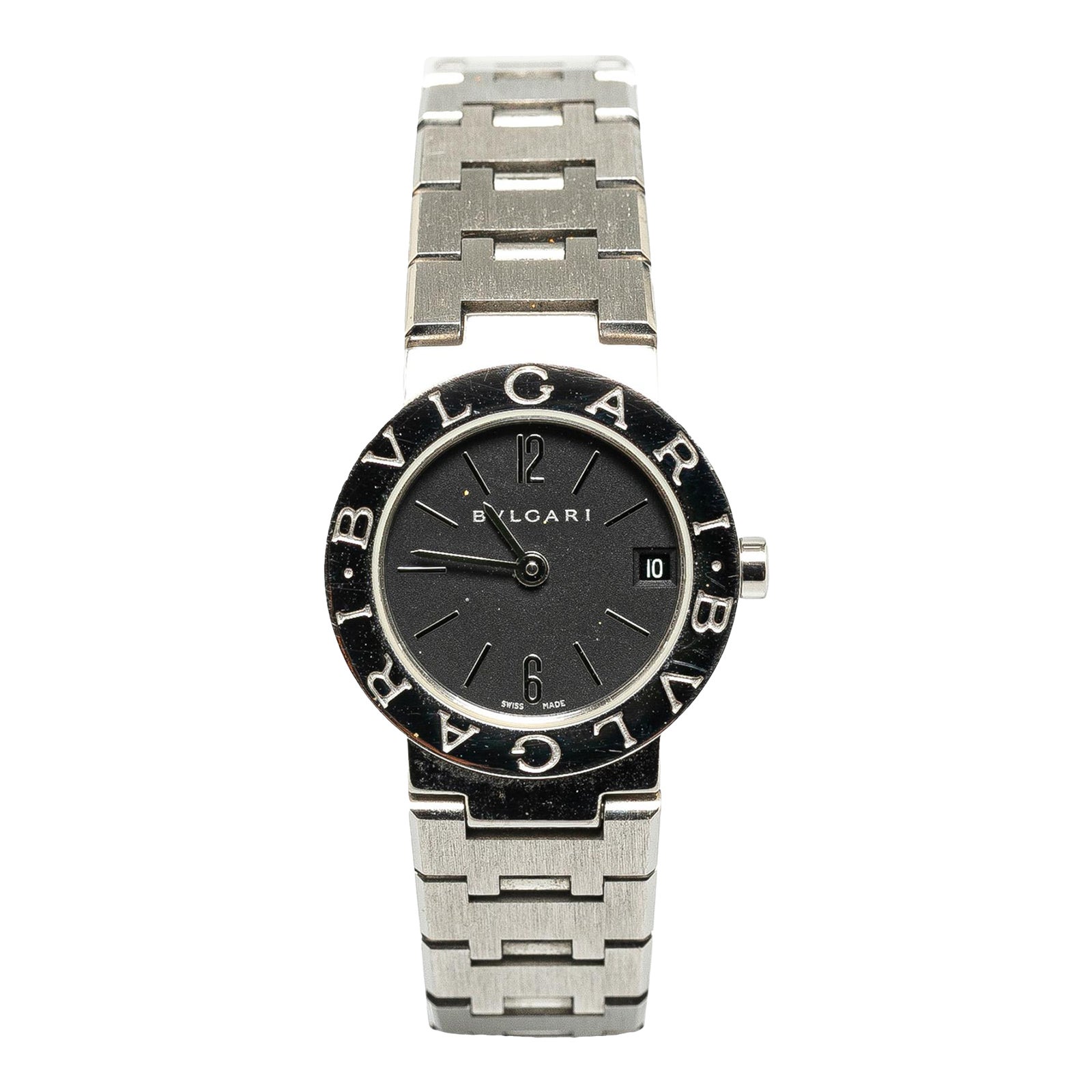 Bvlgari Quartz Stainless Steel Watch | Chairish