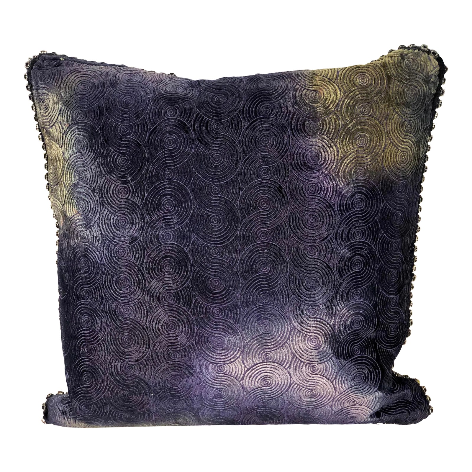 Richard Fischer Christmas Collection Hand Painted Embroidered Velvet ...