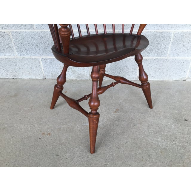 d.r. Dimes Bow Back Arm Chairs Old Amber Finish (Vase Model) - a Pair ...