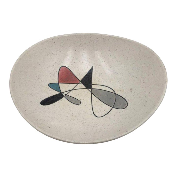 MCM Metlox Poppytrail “Contempora” Atomic Freeform Bowl—California ...