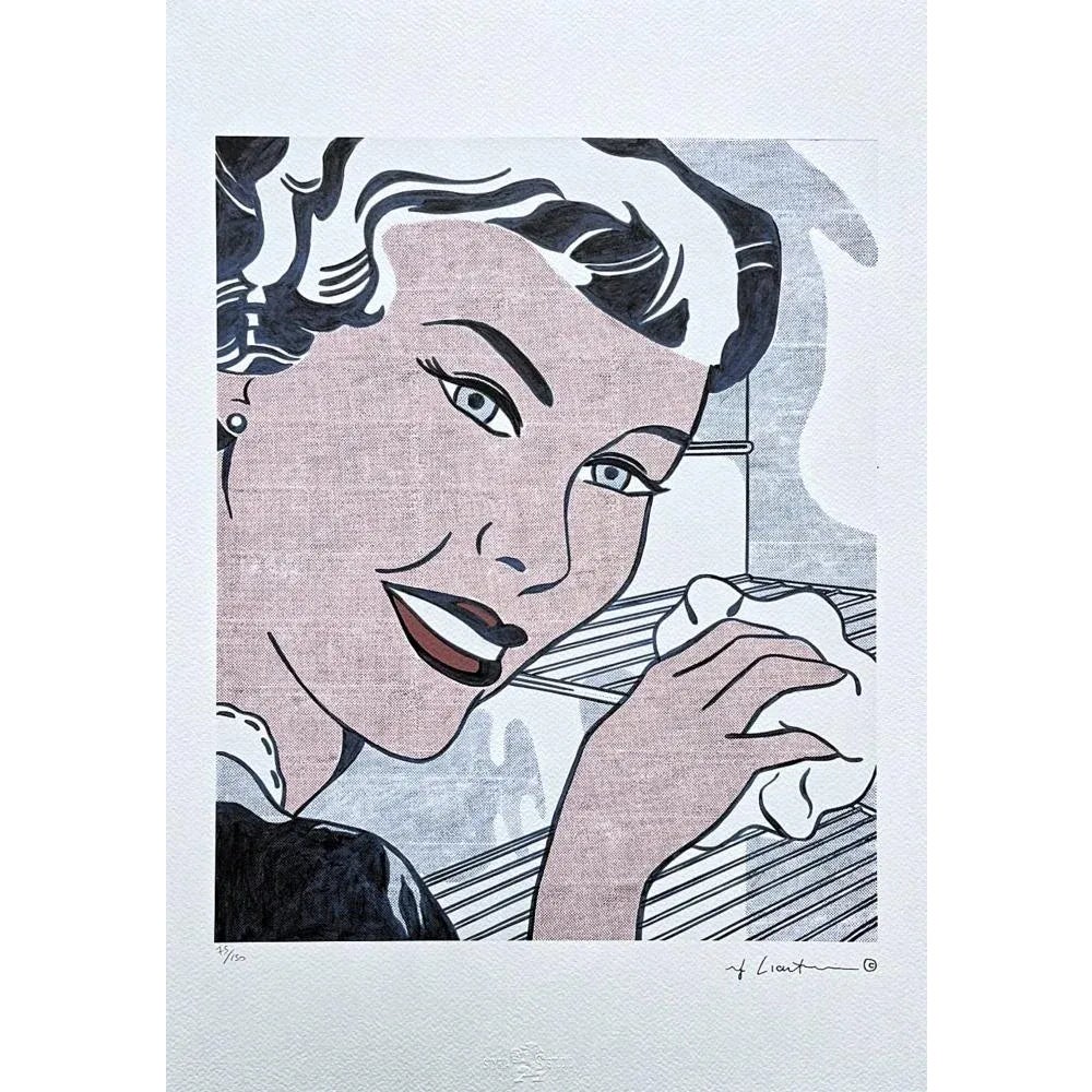 After Roy Lichtenstein, " the Refrigerator", 1990s, Silk-Screen | Chairish