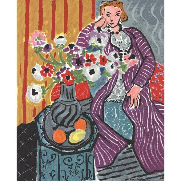 HENRI MATISSE The Purple Robe, 1977 | Chairish