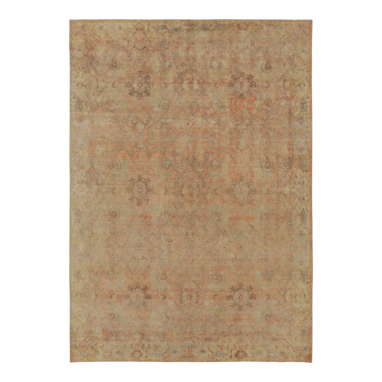Rug & Kilim’s Modern Classics Rug With Traditional All-Over Pattern in ...
