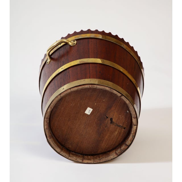 Late 20th Century Antique Victorian-Style Peat Bucket | Chairish