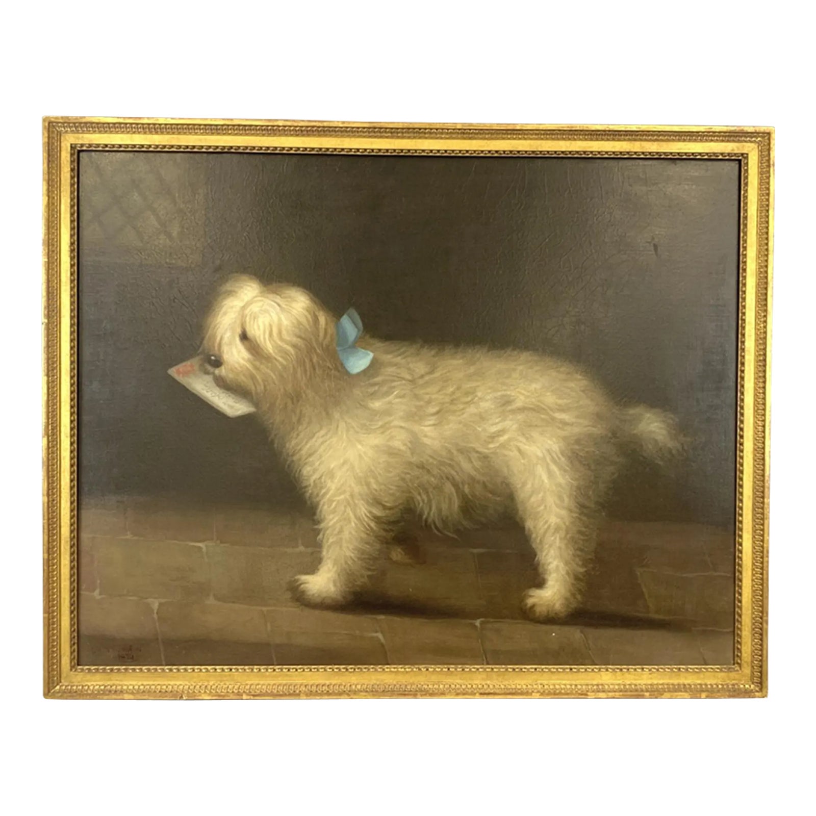 John Hunter Thompson (British, 1808-1890) Large Oil Painting of a ...