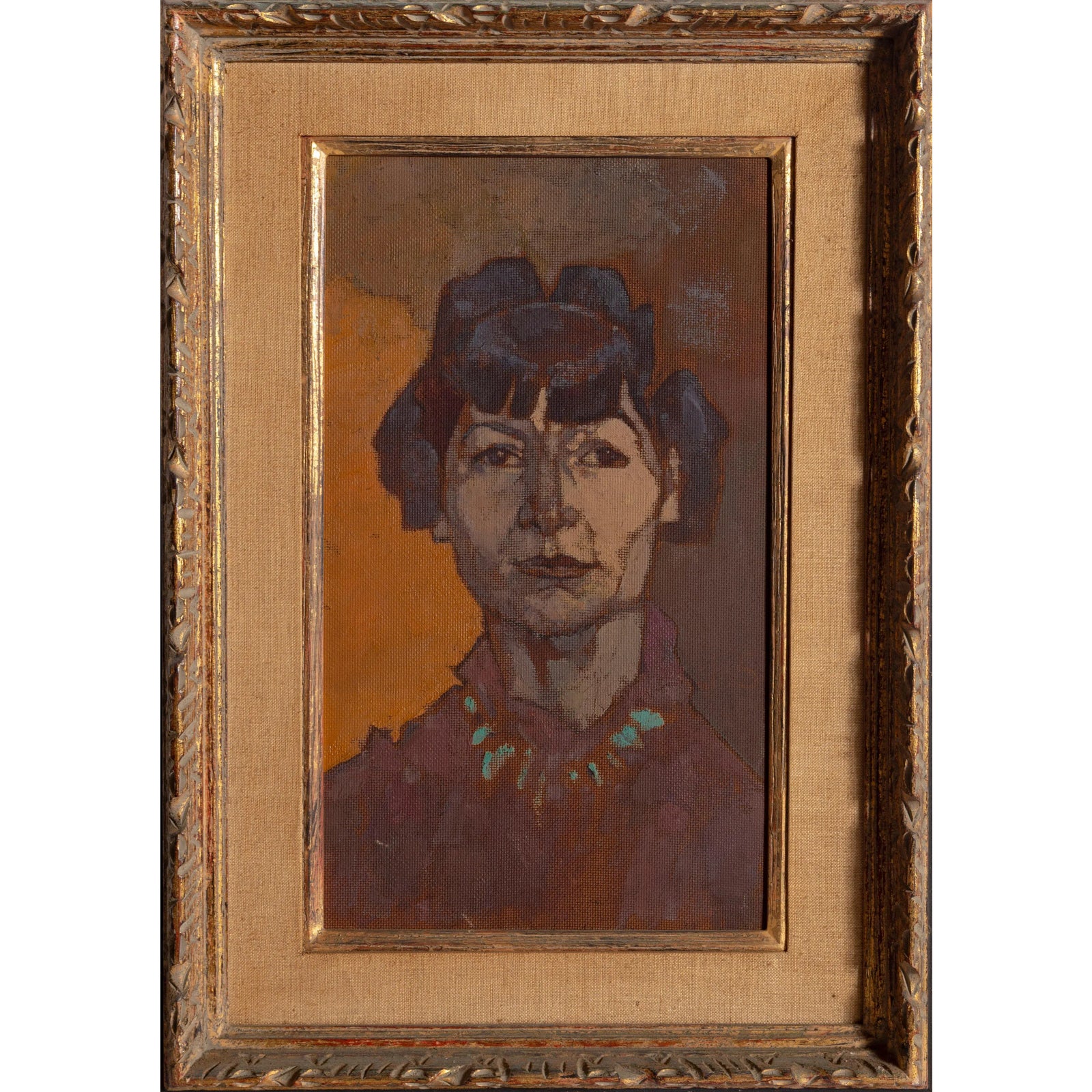 Joseph Solman Marian Begg, Expressionist Portrait by Joseph Solman ...