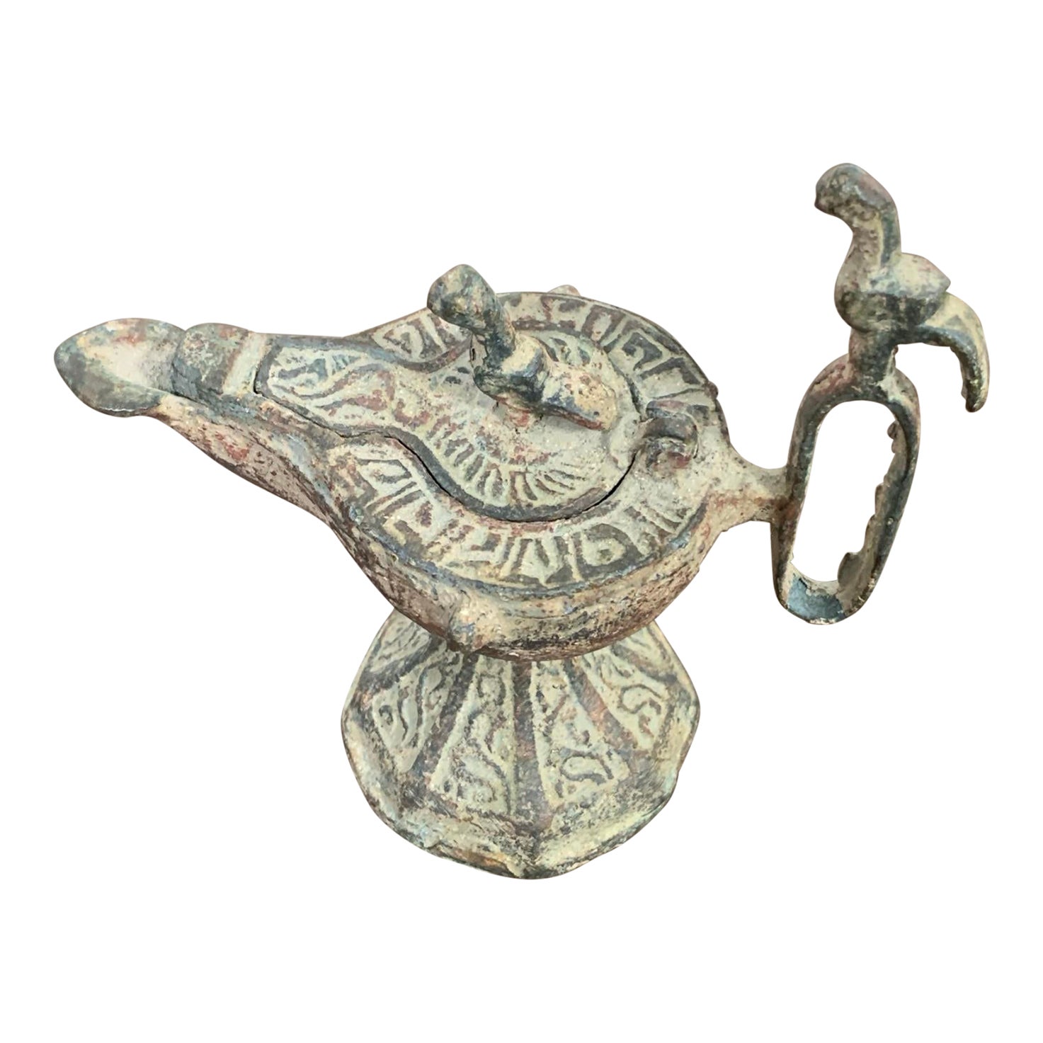 Antique Bronze Incense Burner / Lantern – Early 20th Century, Middle ...