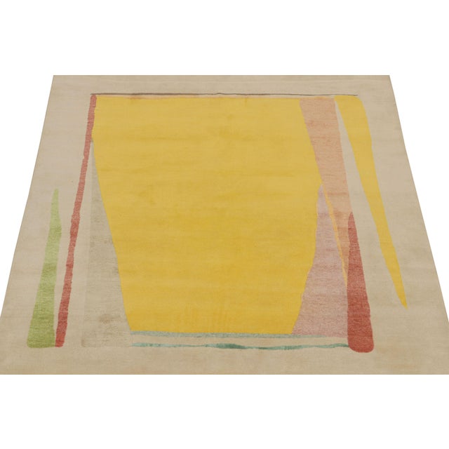 Rug & Kilim’s Mid Century Modern Style Rug in Polychromatic Patterns on ...