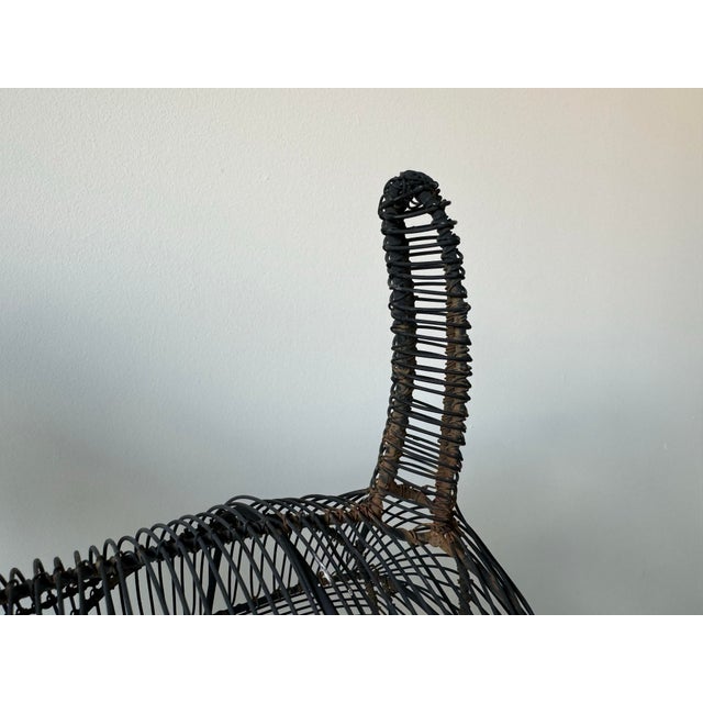 Vintage - Modern Lifesize Airedale Terrier Topiary Frame / Sculpture ...