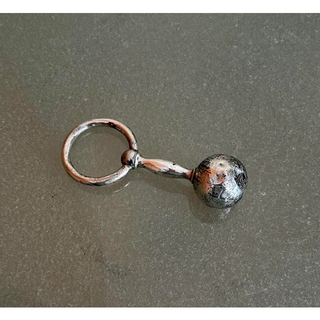 Tiffany & Co. Sterling Silver Baby Rattle | Chairish