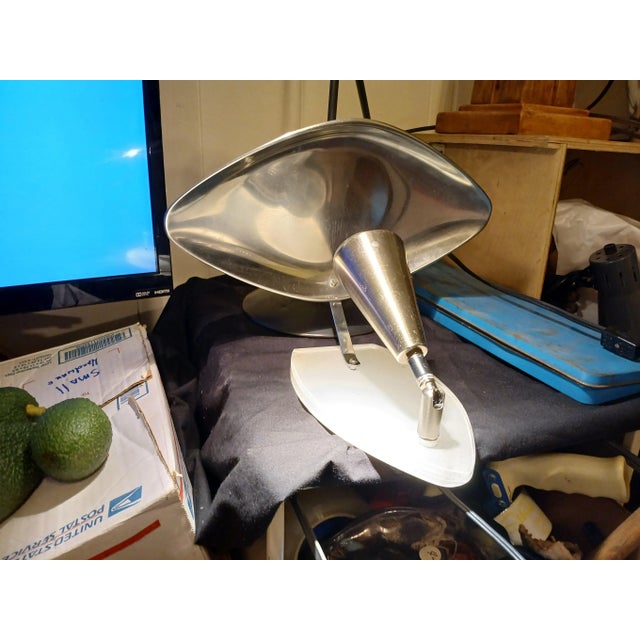 Modern Minimalist Reflector Table Lamp/Sconce | Chairish