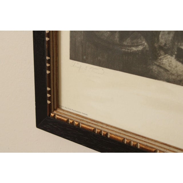 Max Pollak Framed Print of Sigmund Freud | Chairish