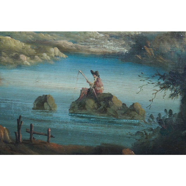 Mid 20th Century French Louis Patin Country Landscape Shepherd ...
