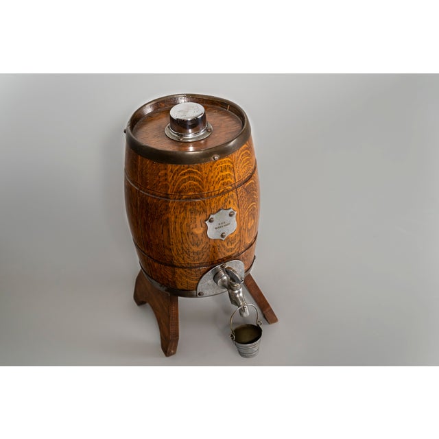1930 Rum Keg From the "R. M. S. Queen Mary" | Chairish