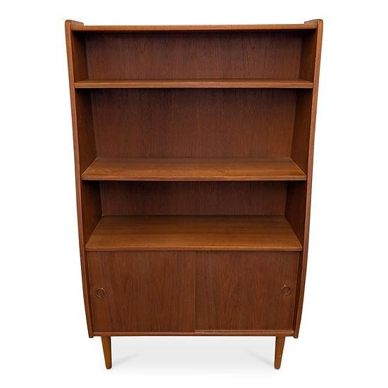 1950s Teak Bookcase | Chairish